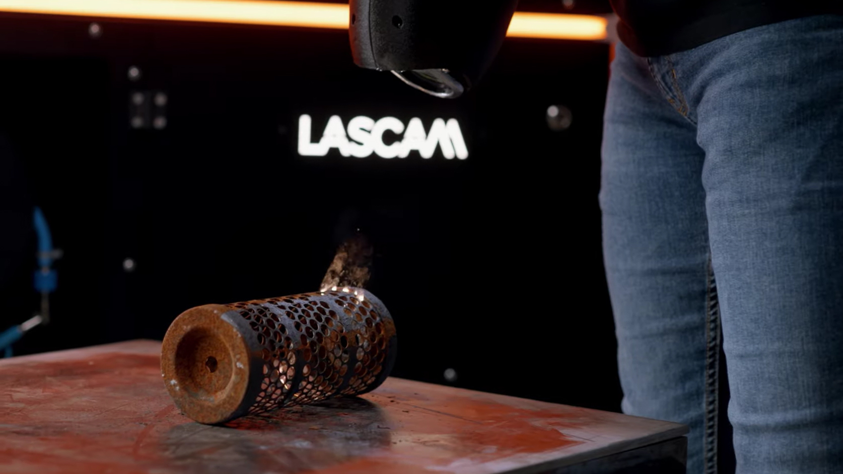 The Most Compact & Lightweight Laser Cleaning System - SPYRE LITE | LASCAM